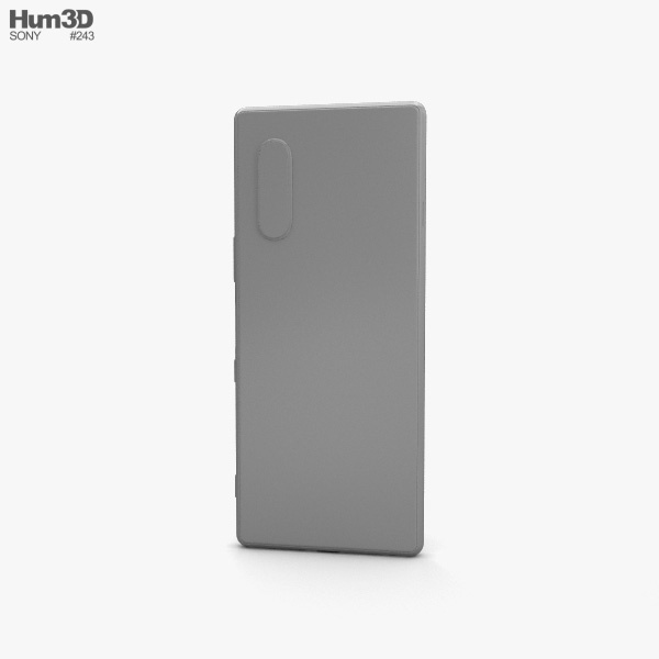 Sony Xperia 5 Red 3D model - Download Phones on 3DModels.org