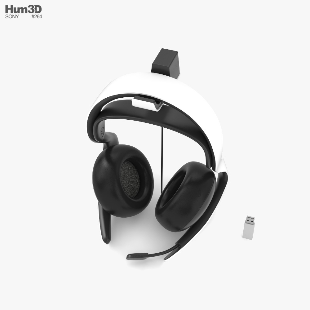 Sony Pulse Elite 3D model - Download Audio Devices on 3DModels.org