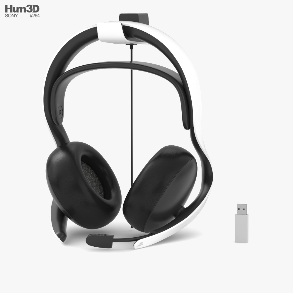 Auriculares Sony Pulse Elite Para Gaming Modelo 3D - Descargar ...