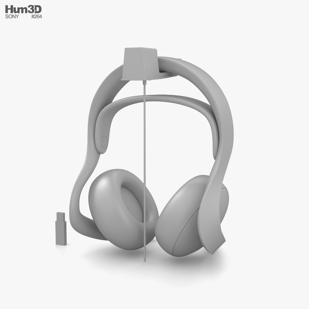 Auriculares Sony Pulse Elite Para Gaming Modelo 3D - Descargar ...