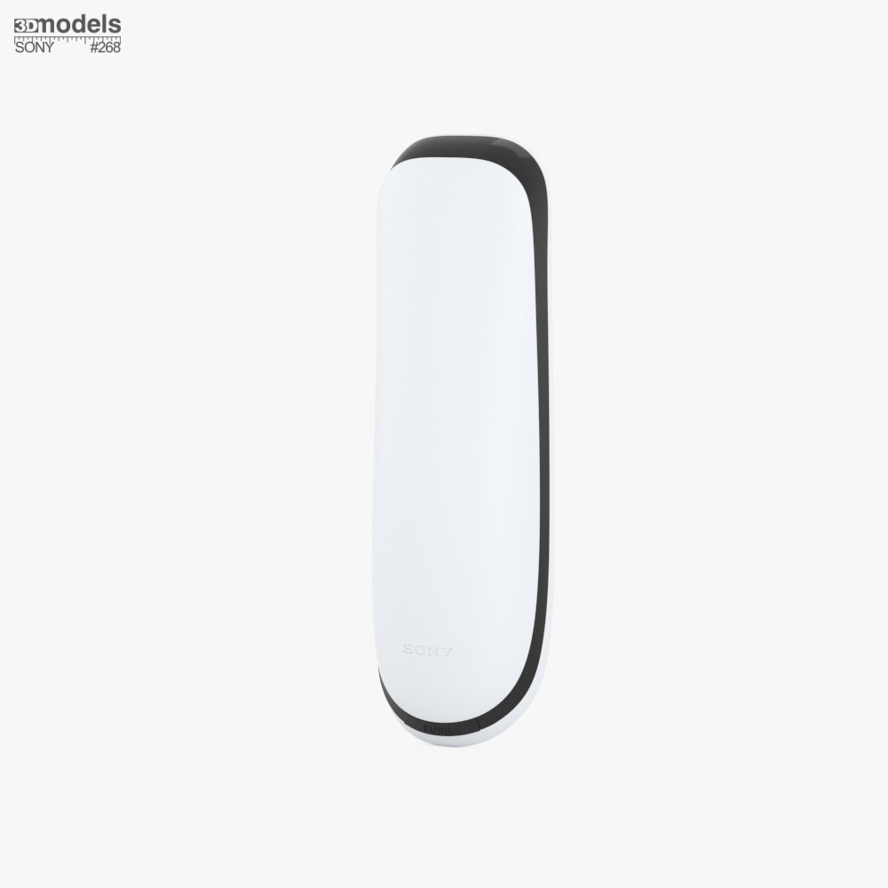 Sony Media Remote 3D model - Download Game Console on 3DModels.org