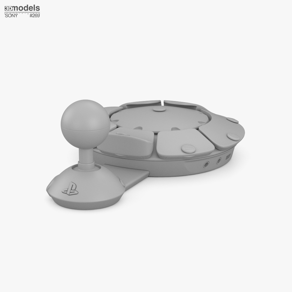Sony Access Controller 3D model - Download Game Console on 3DModels.org