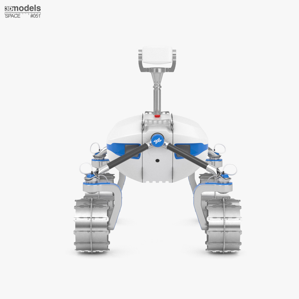 Lightweight Rover Unit 3D model - Download Space Rovers on 3DModels.org