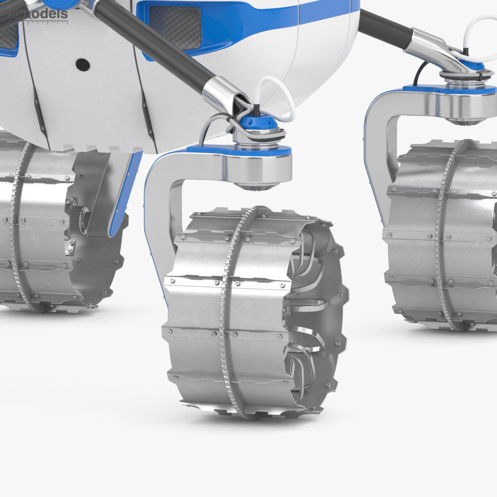 Lightweight Rover Unit 3D model - Download Space Rovers on 3DModels.org