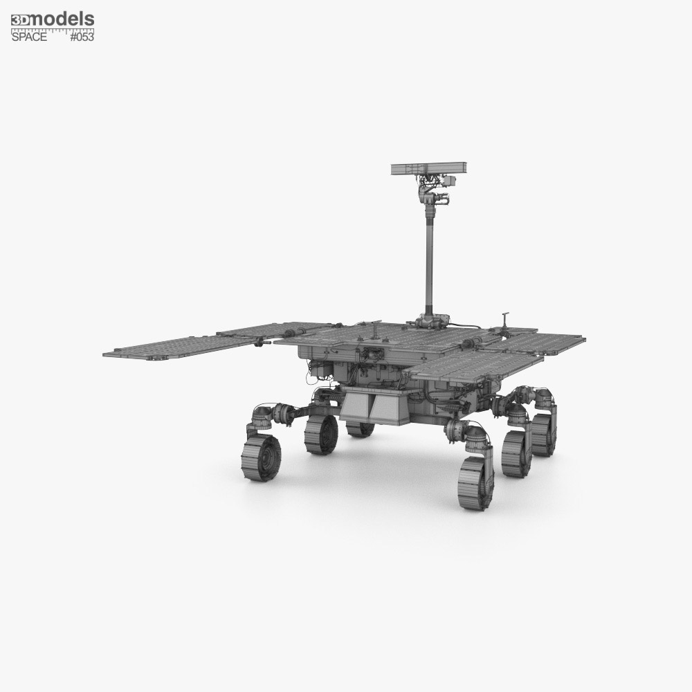 ExoMars Rover 3D model - Download Space Rovers on 3DModels.org