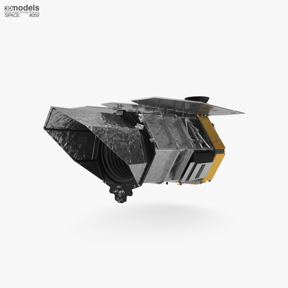 Nancy Grace Roman Space Telescope Modelo 3D - Descargar Satélite ...