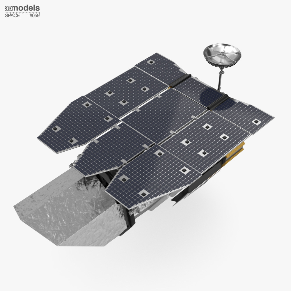 Nancy Grace Roman Space Telescope 3D model - Download Satellite on ...