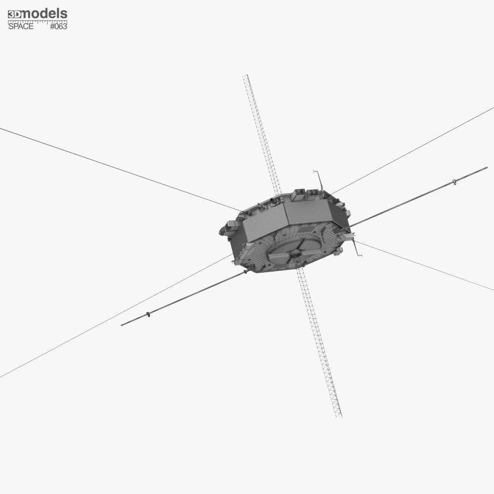 MMS Magnetospheric Multiscale Mission 3D model - Download Space ...