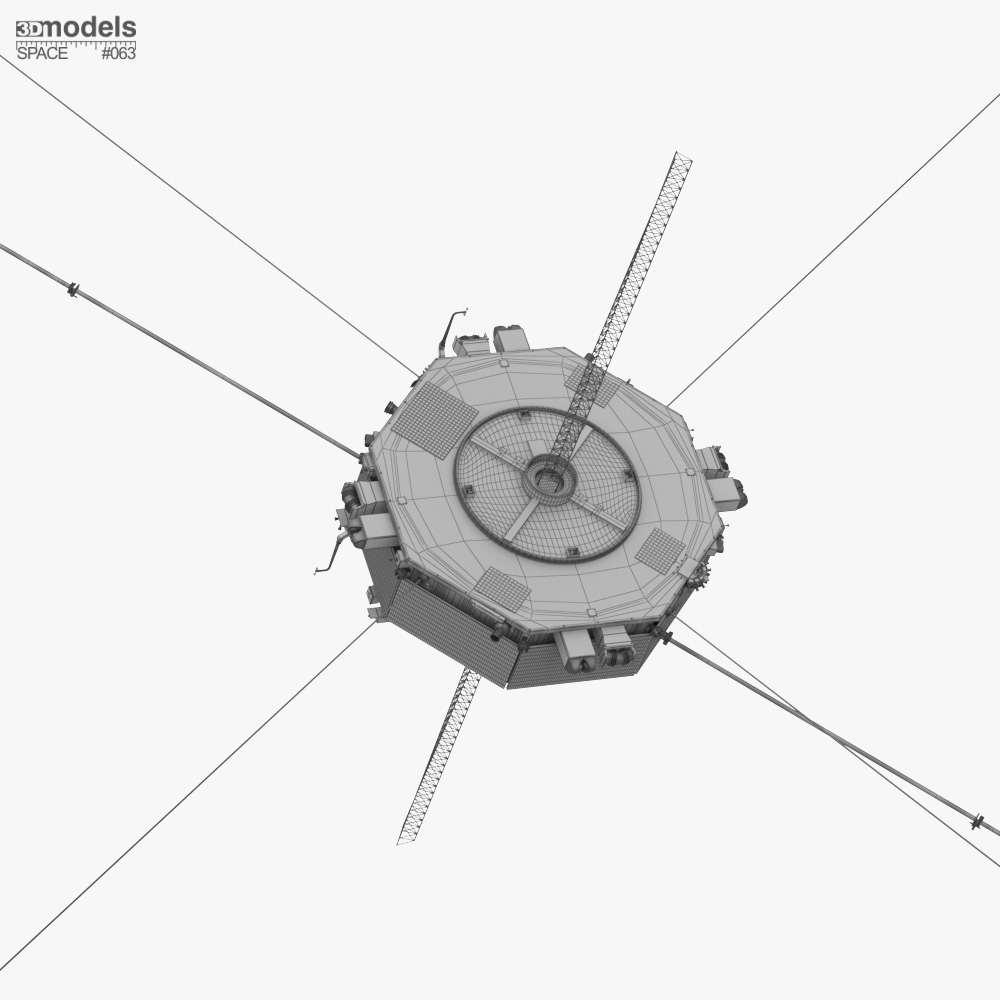 MMS Magnetospheric Multiscale Mission 3D model - Download Space ...