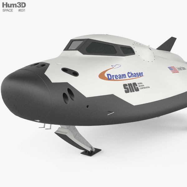 Dream Chaser 3D model - Download Spaceship on 3DModels.org