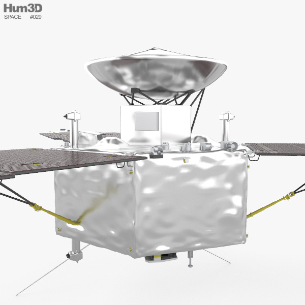 Juno spacecraft 3D model - Download Satellite on 3DModels.org