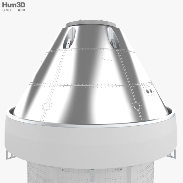 Orion spacecraft 3D model - Download Spaceship on 3DModels.org