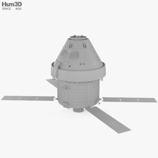 Orion spacecraft 3D model - Download Spaceship on 3DModels.org