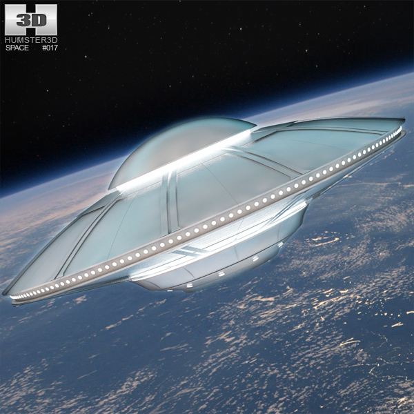 UFO 3D model - Download Spaceship on 3DModels.org