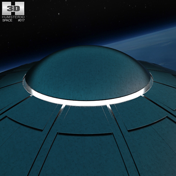 UFO 3D model - Download Spaceship on 3DModels.org
