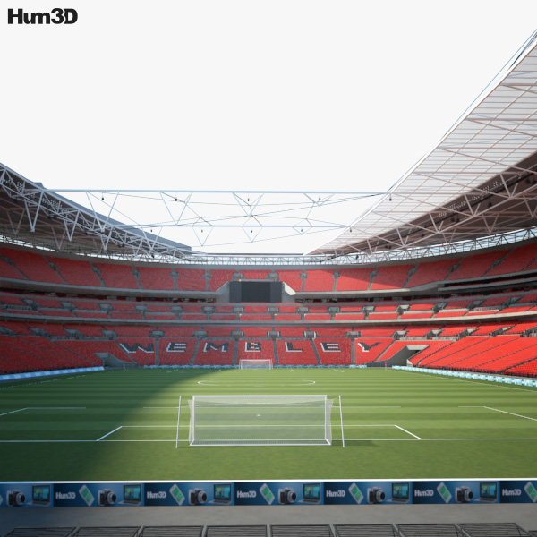 Wembley Stadium 3D model - Download Stadium on 3DModels.org