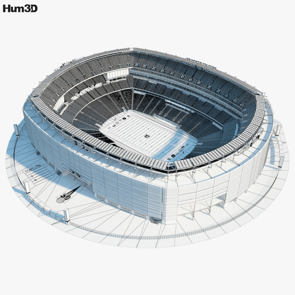 MetLife Stadium 3D model - Download Stadium on 3DModels.org