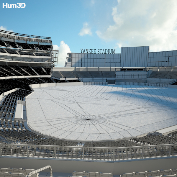 Yankee Stadium 3D model - Download Stadium on 3DModels.org