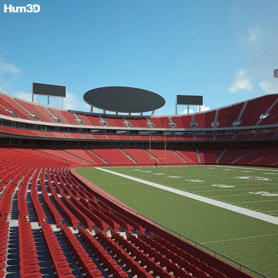 American football stadium 3D Models Download - 3DModels.org