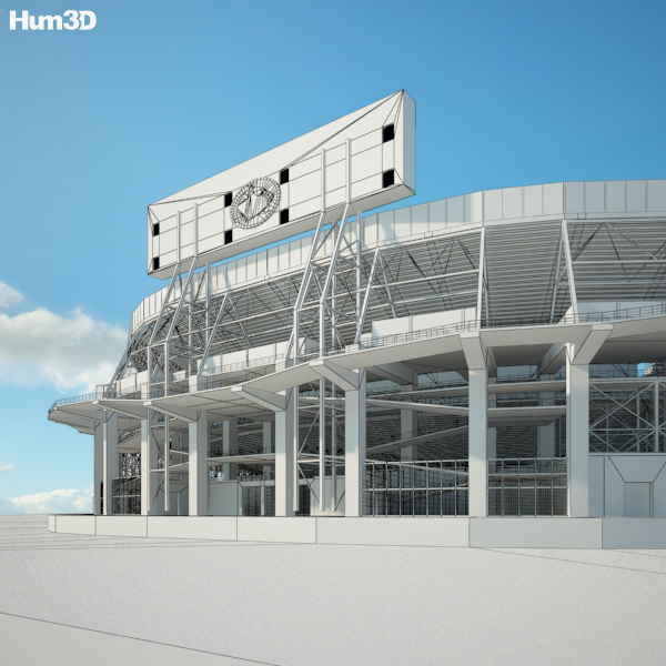 Beaver Stadium 3D model - Download Stadium on 3DModels.org