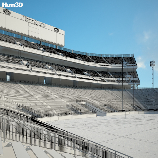 Beaver Stadium 3D model - Download Stadium on 3DModels.org