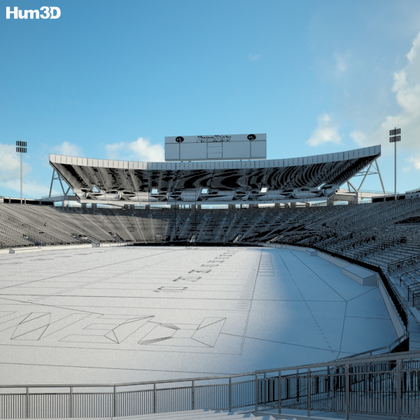 Beaver Stadium 3D model - Download Stadium on 3DModels.org