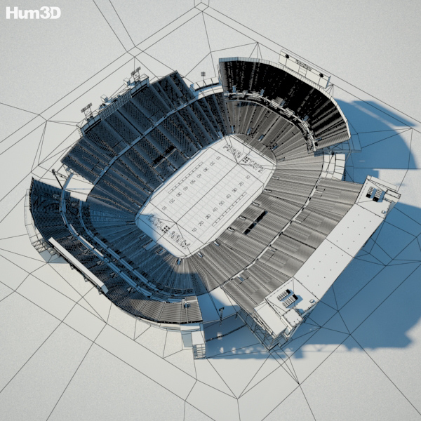 Beaver Stadium 3D model - Download Stadium on 3DModels.org