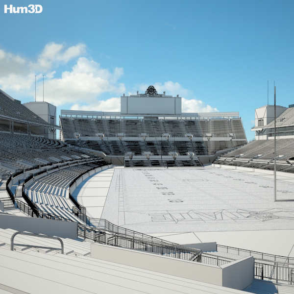 Ohio Stadium 3D model - Download Stadium on 3DModels.org