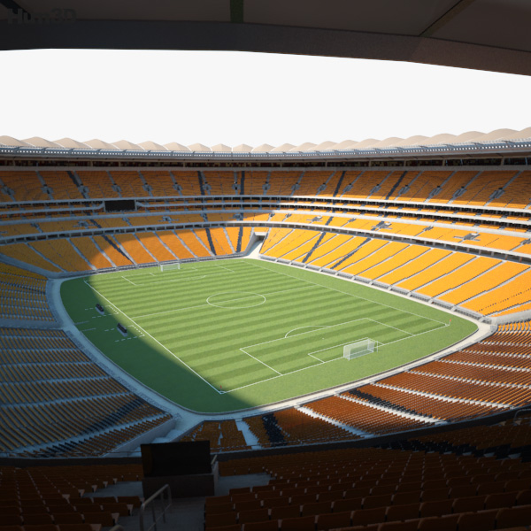 FNB Stadium 3D model - Download Stadium on 3DModels.org
