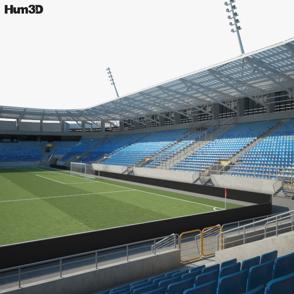 Arena Lublin 3D model - Download Stadium on 3DModels.org