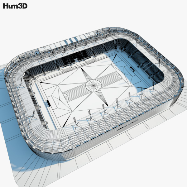 Arena Lublin 3D model - Download Stadium on 3DModels.org