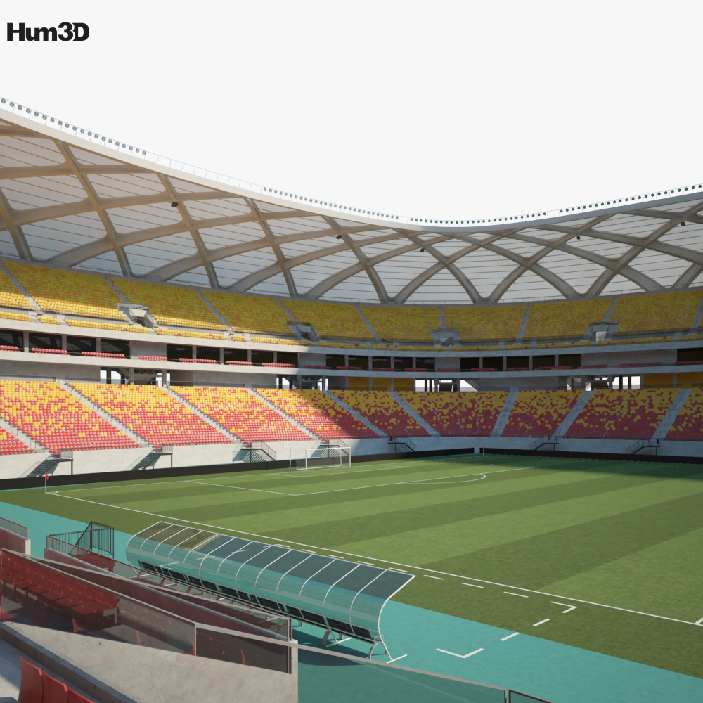 Arena de Amazonas Modelo 3D - Descargar Estadio Deportivo on 3DModels.org