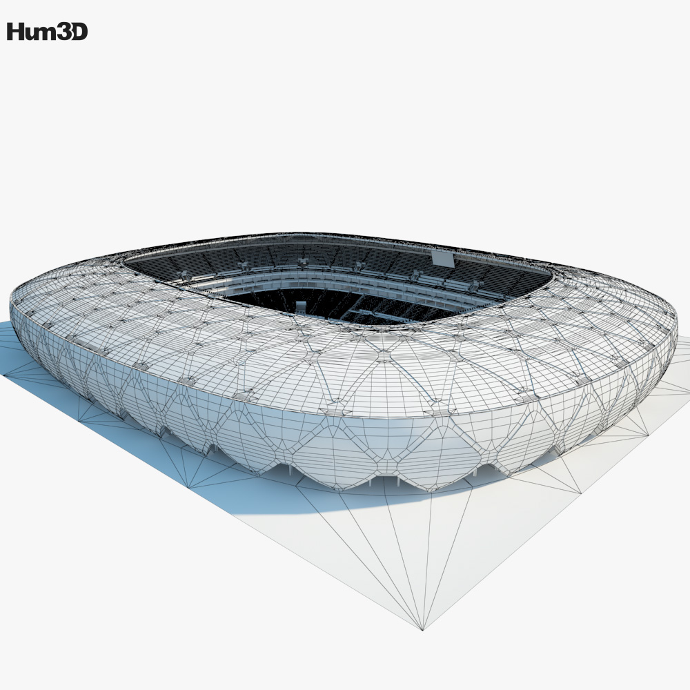 Arena da Amazônia 3D model - Download Stadium on 3DModels.org