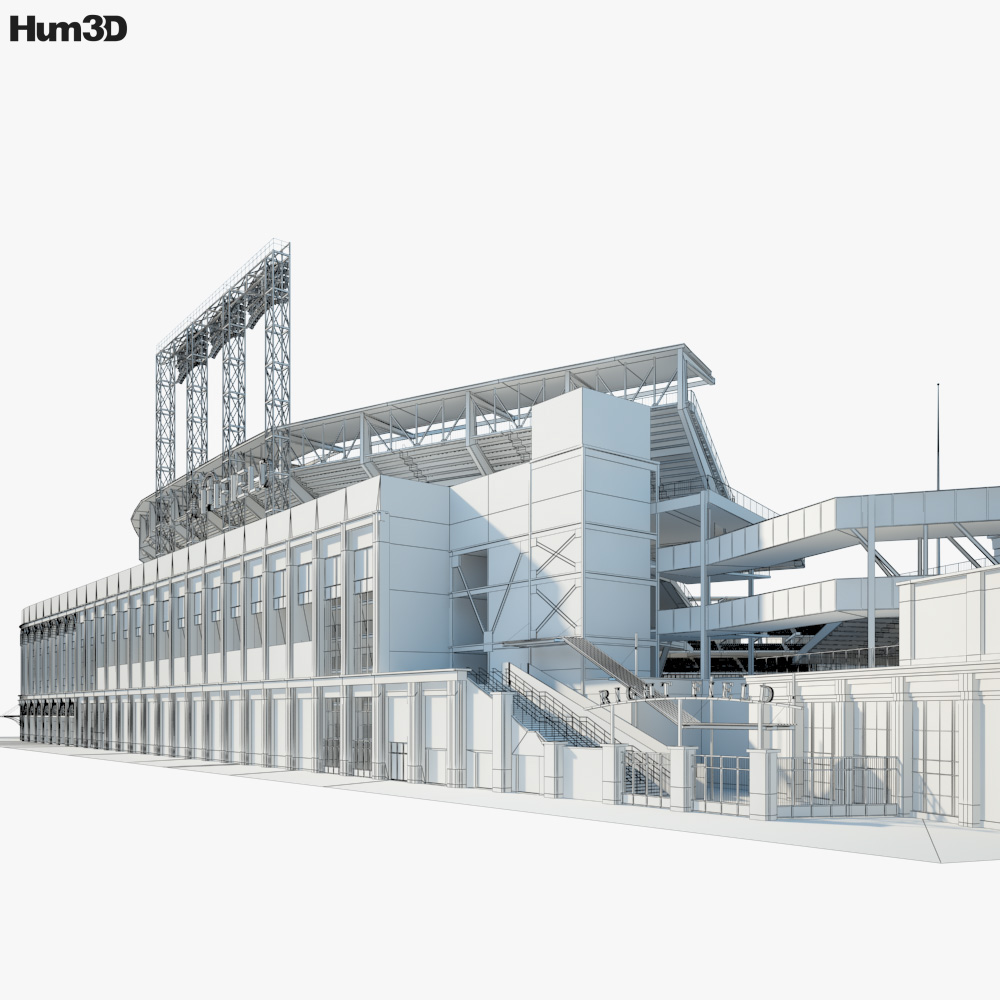 Citi Field 3D model - Download Stadium on 3DModels.org