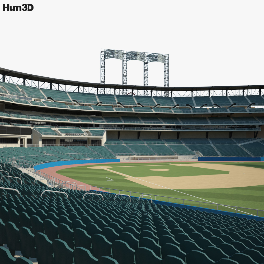 Citi Field 3D model - Download Stadium on 3DModels.org