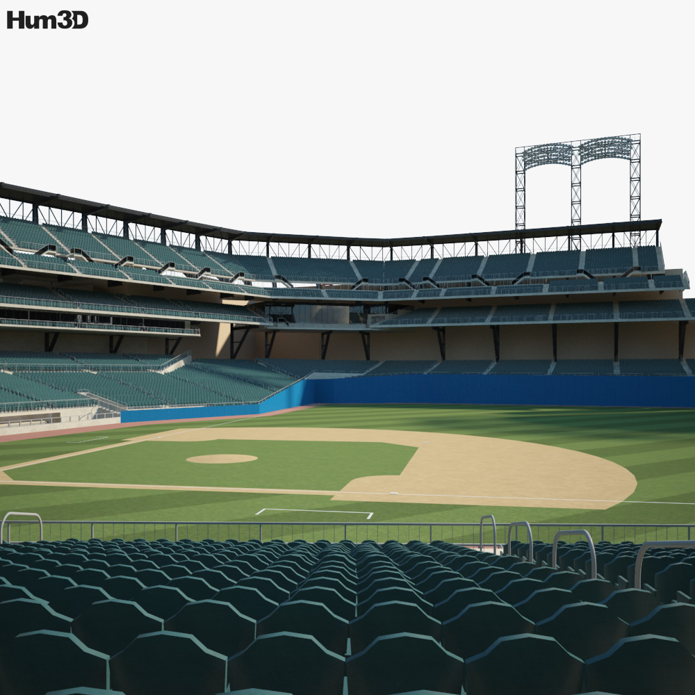 Citi Field 3D model - Download Stadium on 3DModels.org