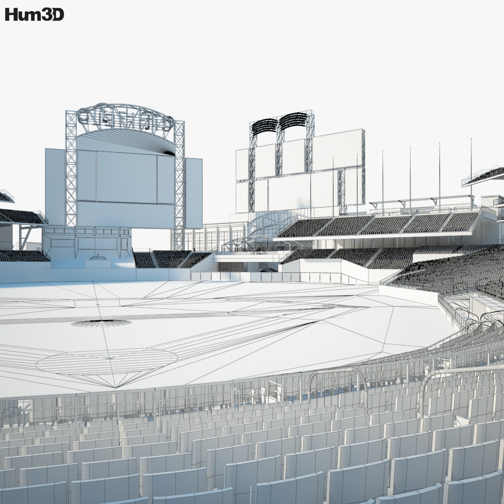 Citi Field 3D model - Download Stadium on 3DModels.org