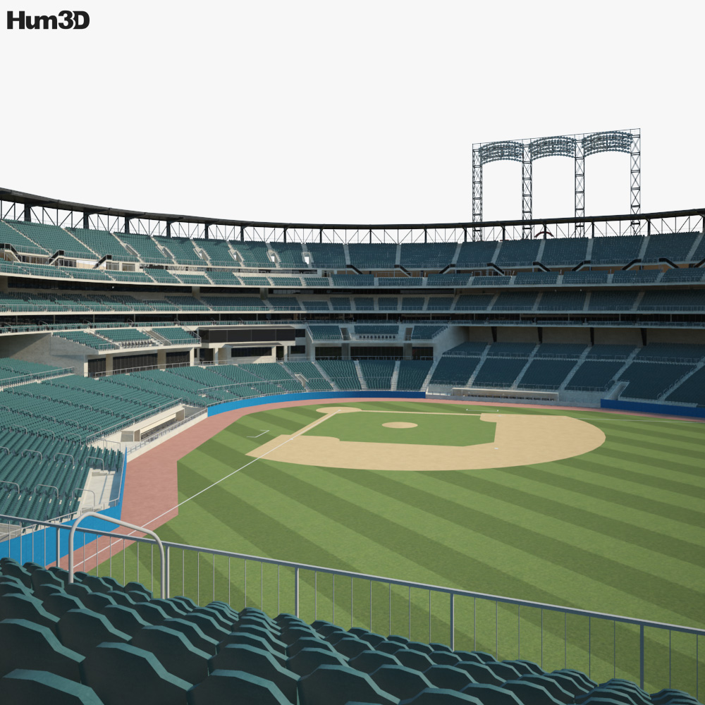 Citi Field 3D model - Download Stadium on 3DModels.org