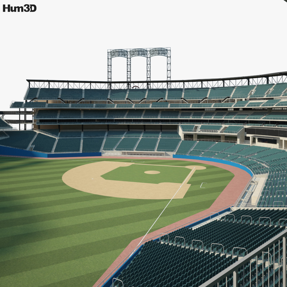 Citi Field 3D model - Download Stadium on 3DModels.org