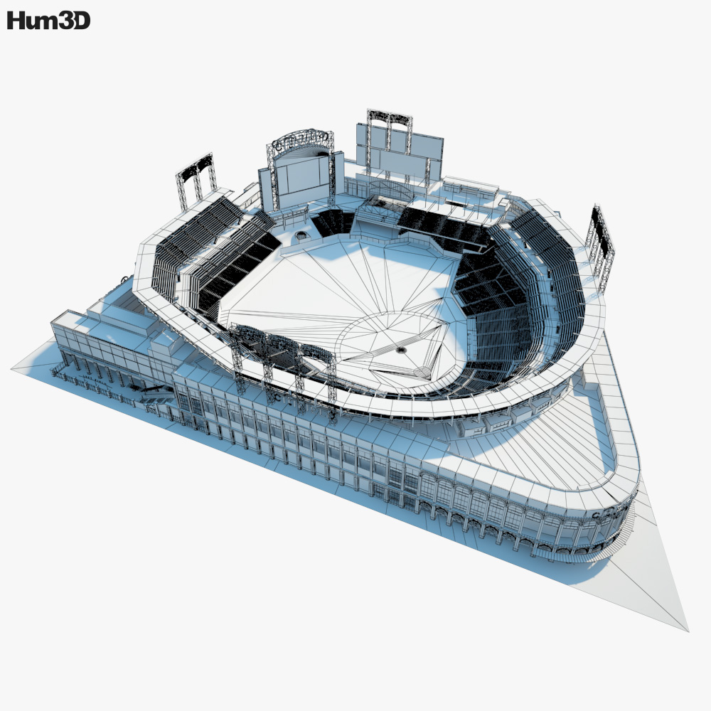 Citi Field 3D model - Download Stadium on 3DModels.org