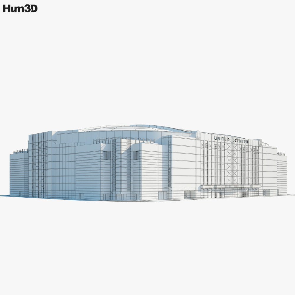 United Center 3D model - Download Stadium on 3DModels.org