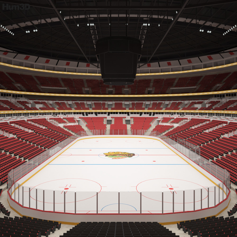 United Center 3D model - Download Stadium on 3DModels.org