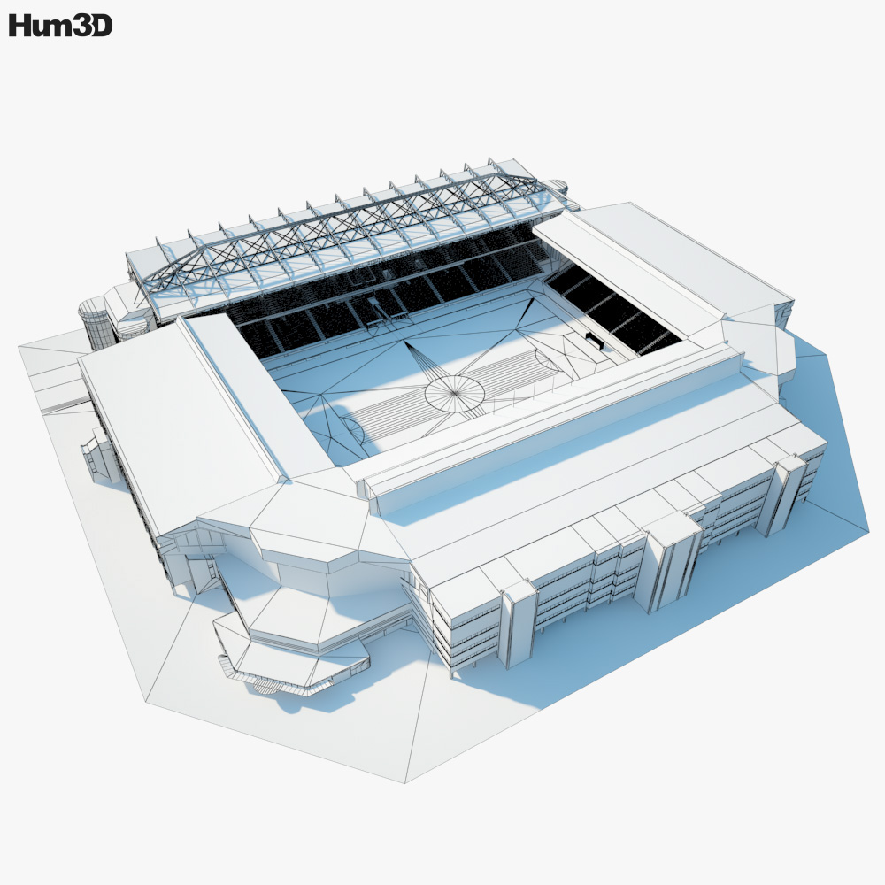 Ibrox Stadium 3D model - Download Stadium on 3DModels.org