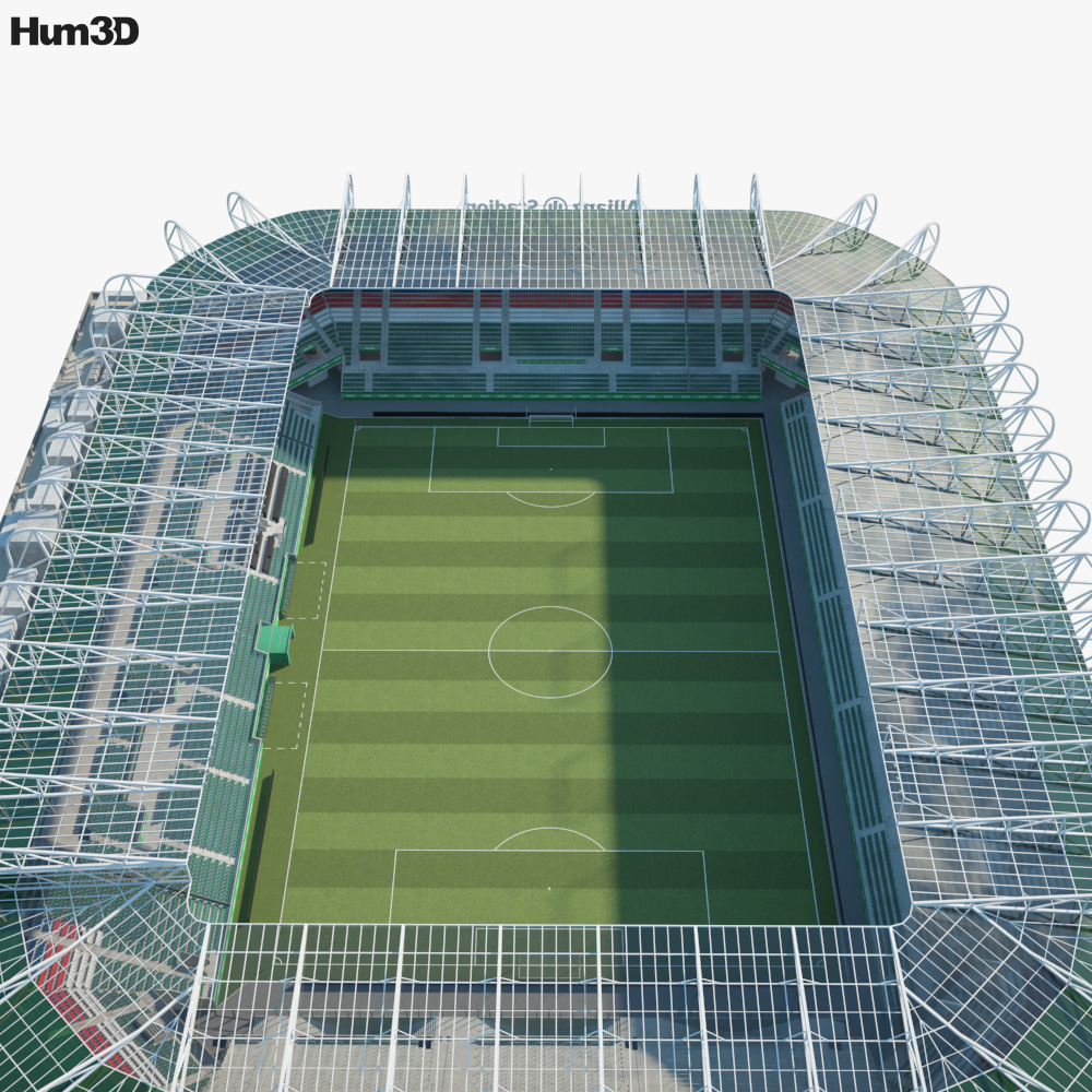 Allianz Stadion 3D model - Download Stadium on 3DModels.org