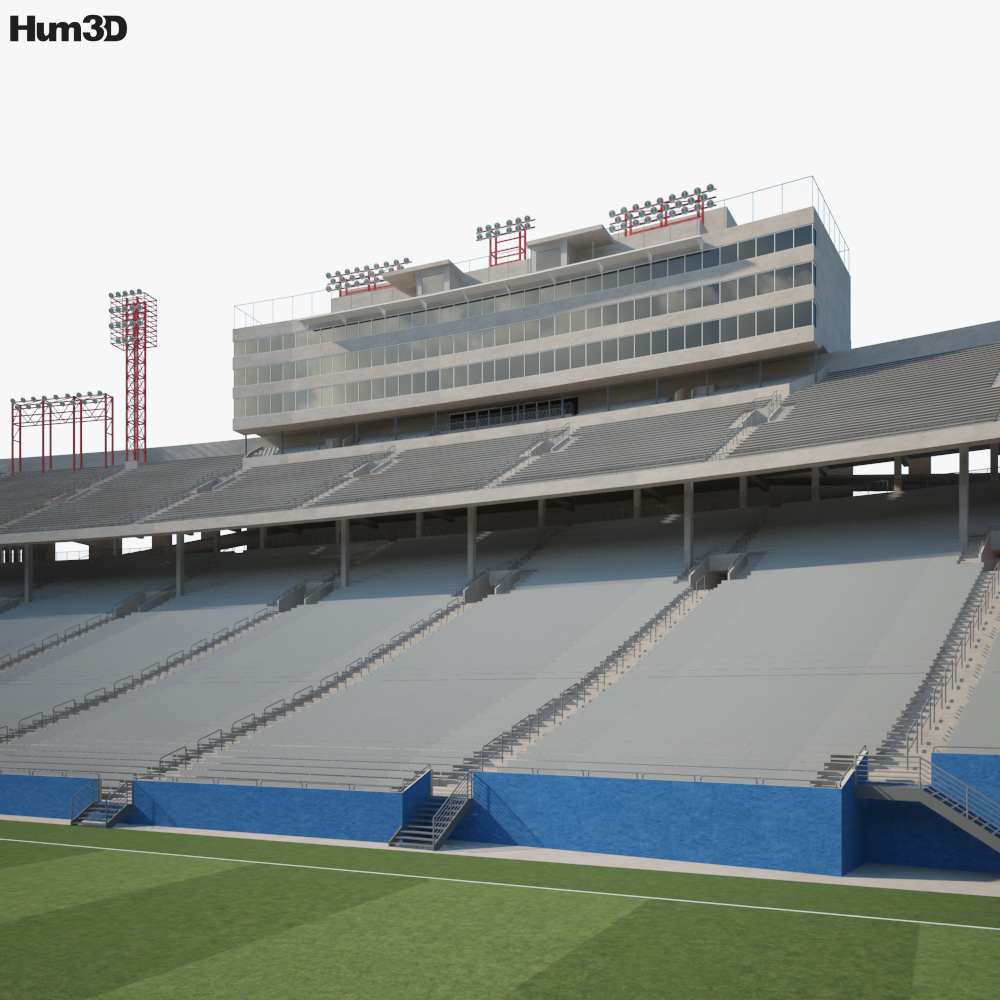 Cotton Bowl stadium 3D model - Download Stadium on 3DModels.org
