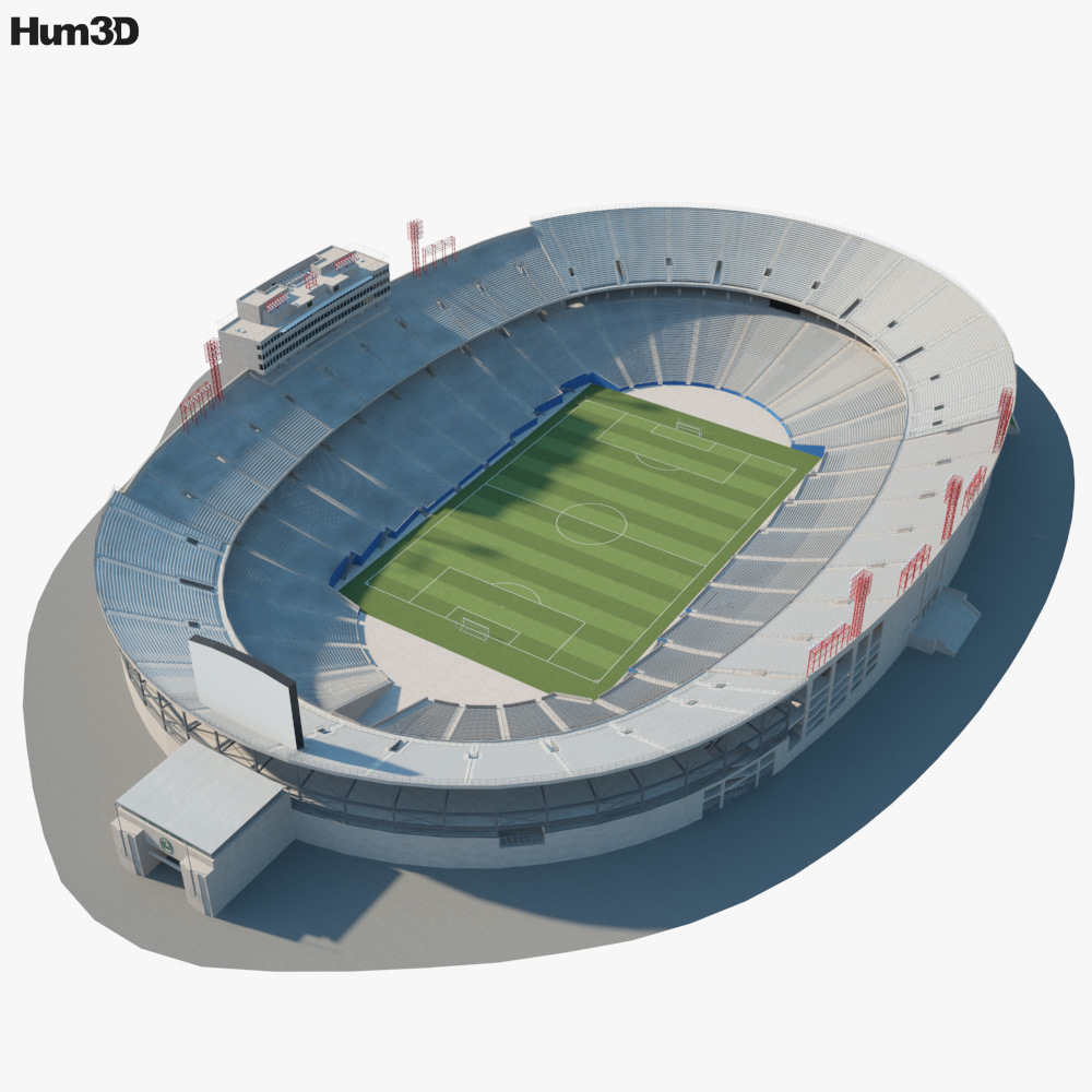 Cotton Bowl stadium 3D model - Download Stadium on 3DModels.org