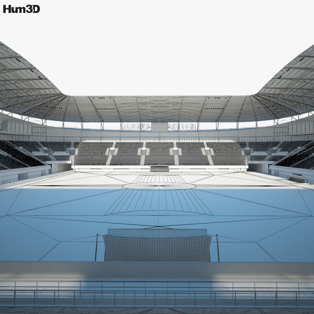 Ghelamco Arena Modelo 3D - Descargar Estadio Deportivo on 3DModels.org