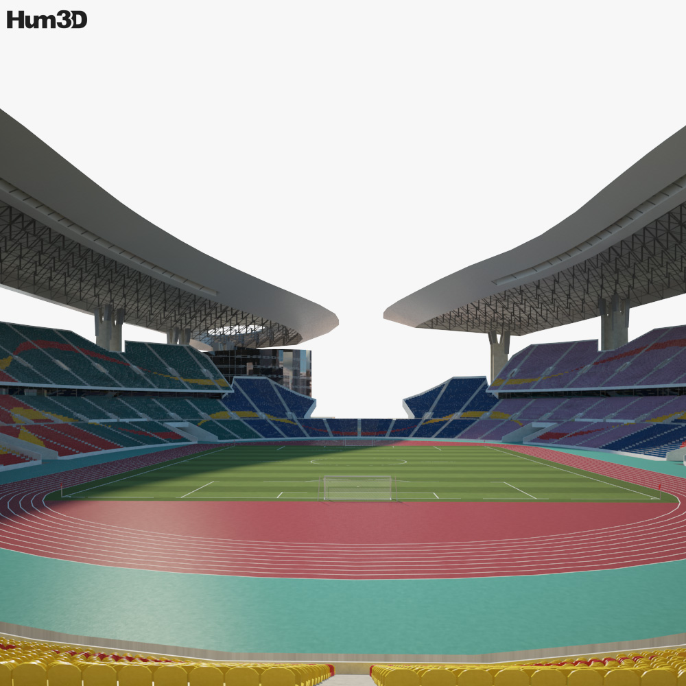 Guangdong Olympic Stadium 3D model - Download Stadium on 3DModels.org