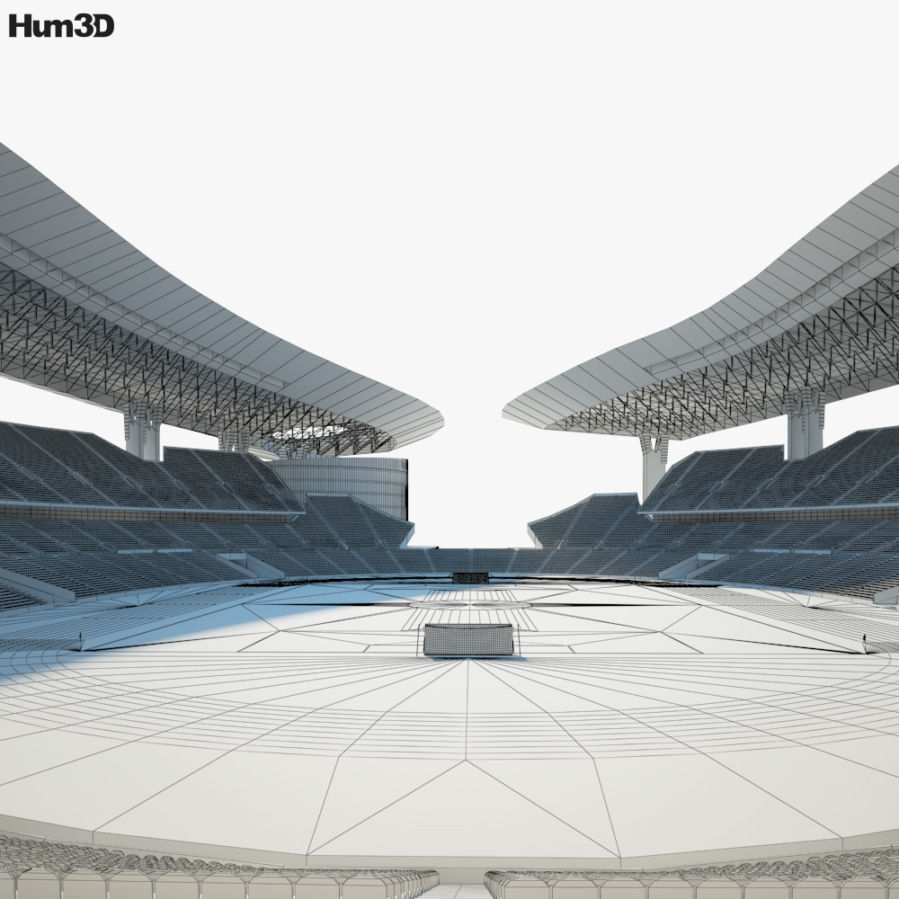 Guangdong Olympic Stadium 3D model - Download Stadium on 3DModels.org