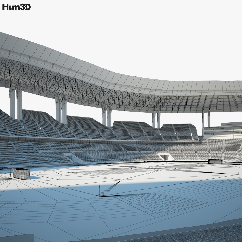 Guangdong Olympic Stadium 3D model - Download Stadium on 3DModels.org